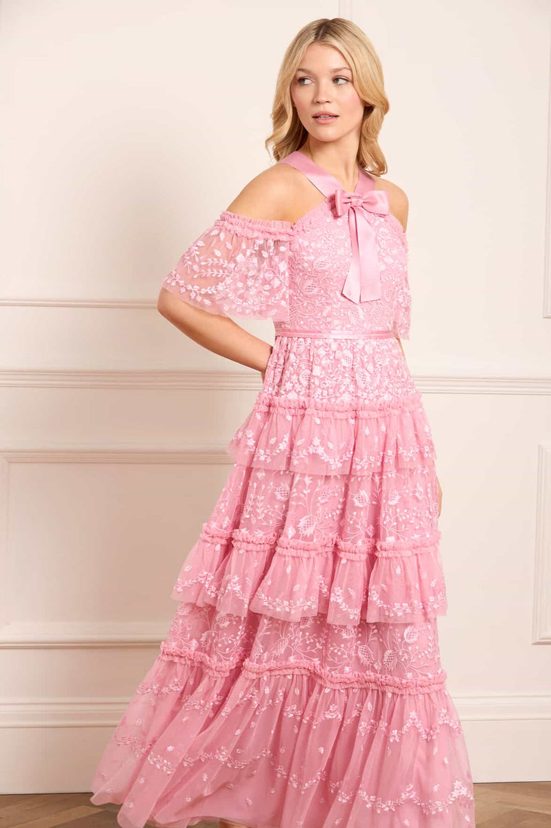 Primrose Gown – Pink | Needle & Thread