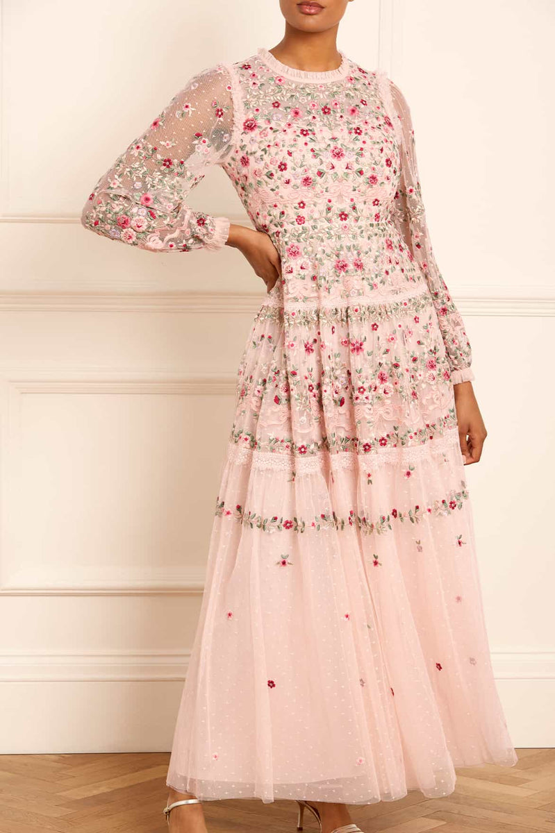 Ribbon Bouquet Gown – Pink | Needle & Thread